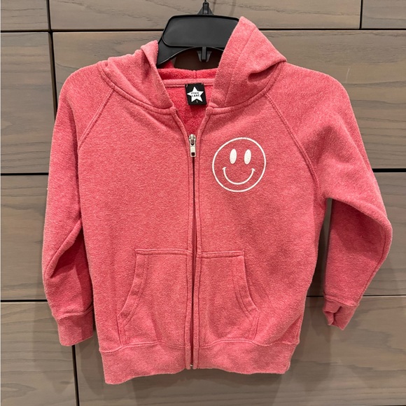 Pixie Lane | Shirts & Tops | Pixie Lane Heathered Red Zip Up Hoodie ...